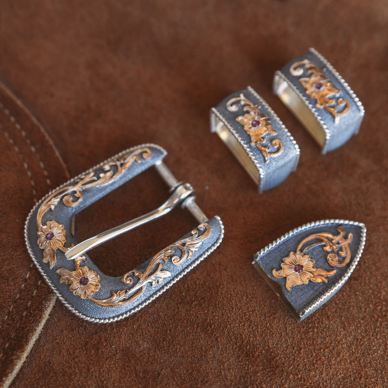 Men's 1" Buckle Sets – Vogt Silversmiths
