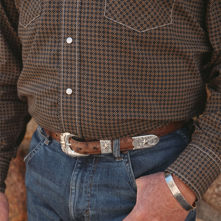 Men's 1" Buckle Sets – Vogt Silversmiths