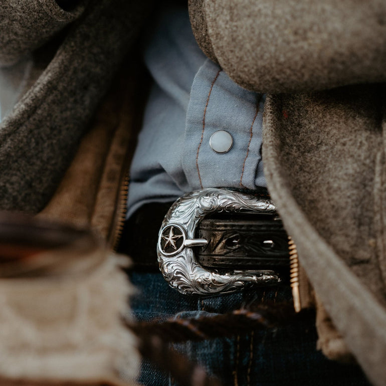 Men's 1" Buckle Sets – Vogt Silversmiths