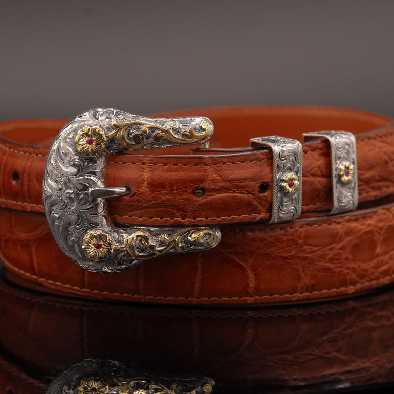 Men's 1" Buckle Sets – Vogt Silversmiths