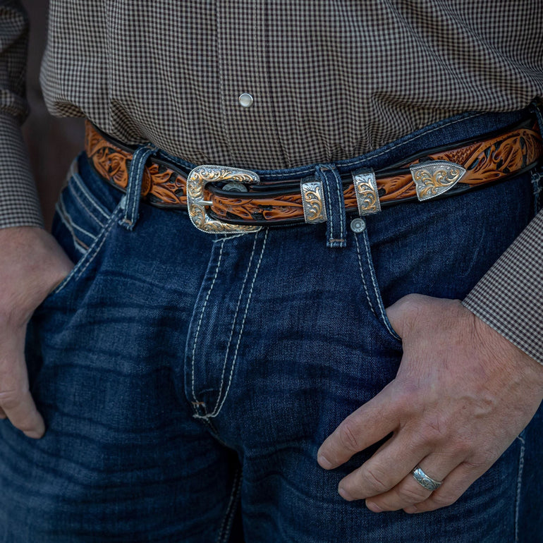 Men's 1" Buckle Sets – Vogt Silversmiths
