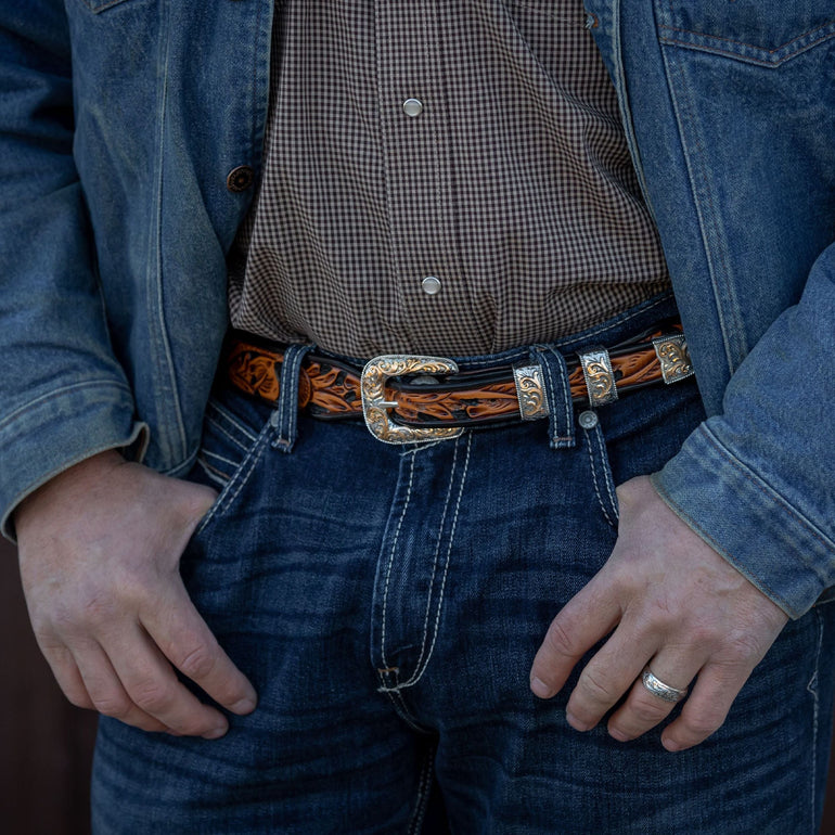 Men's 1" Buckle Sets – Vogt Silversmiths