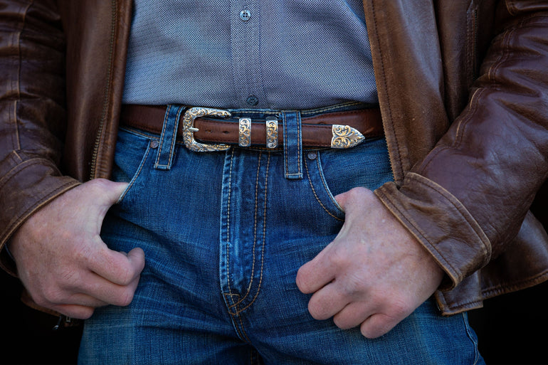 Men's 1" Buckle Sets – Vogt Silversmiths